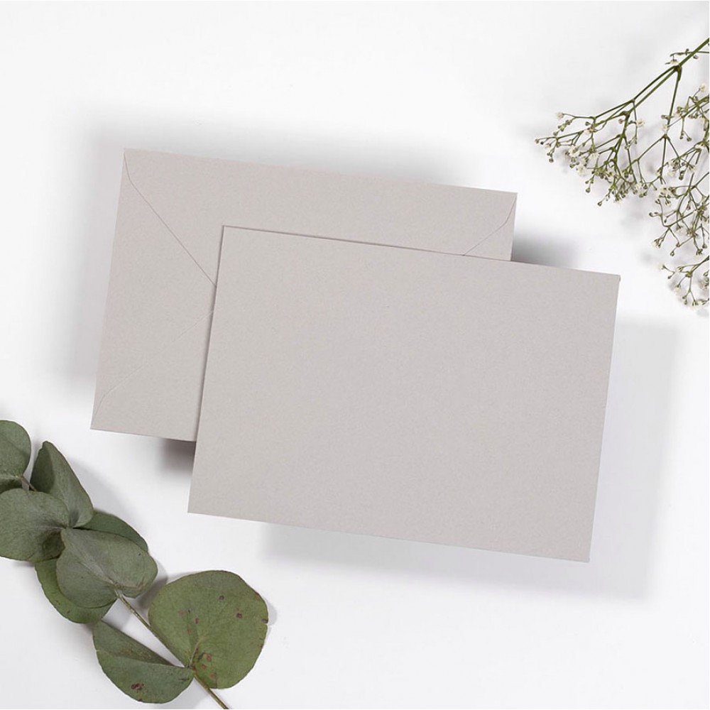 Pale Dove Grey Envelopes | C7/C6/5x7"/C5/Square | DIY